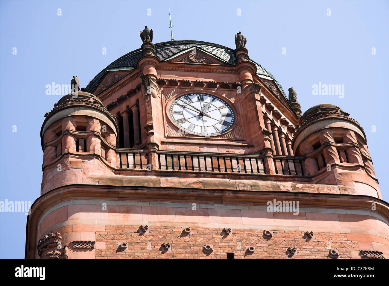 Swedish clock tower hi-res stock photography and images - Alamy