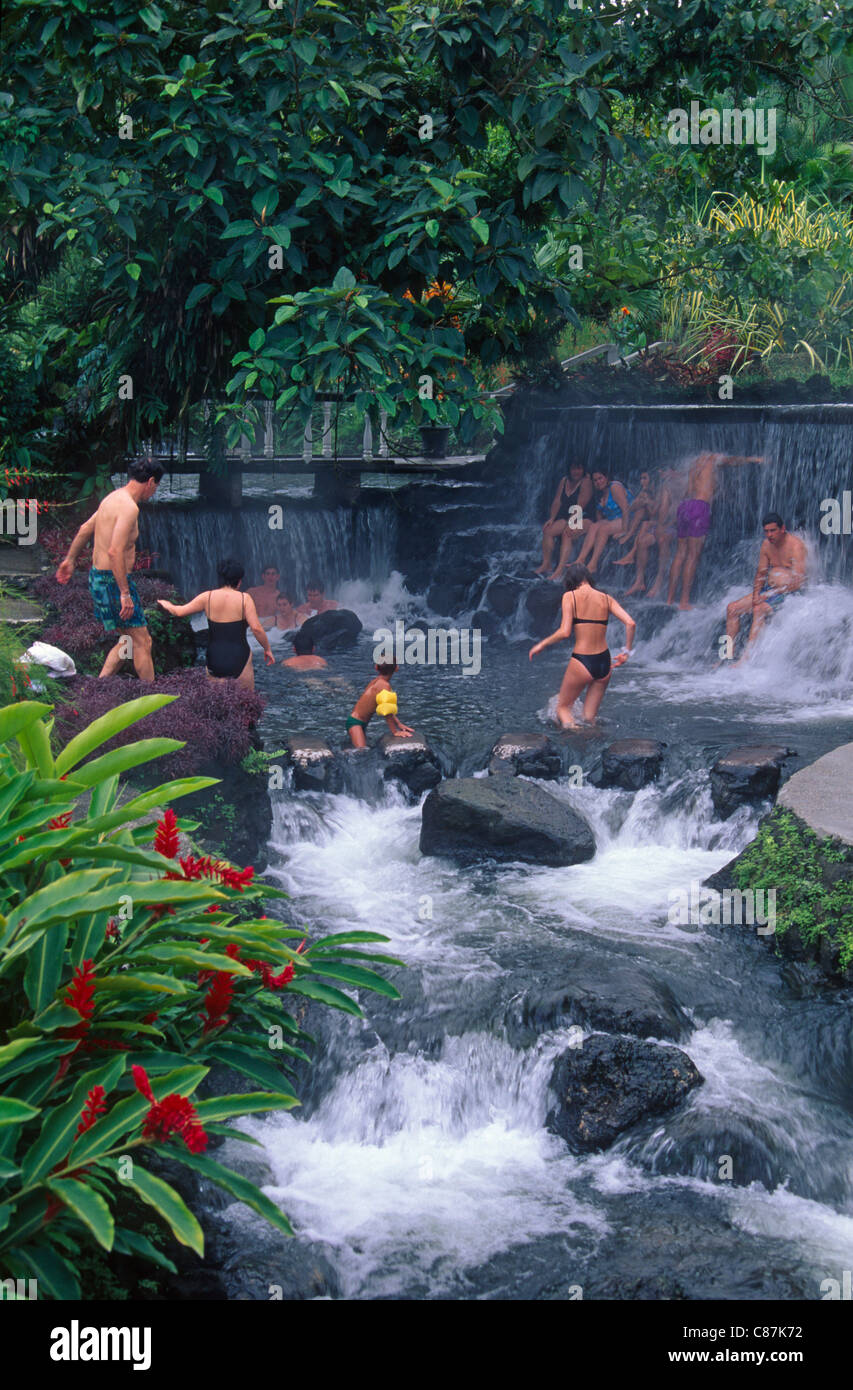 Tabacon Spa near Volcano Arenal Stock Photo - Alamy