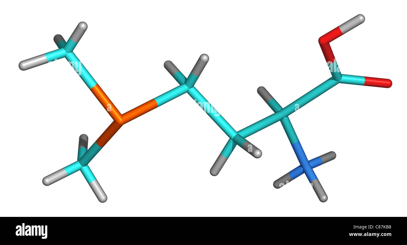 Molecule of Vitamin U Stock Photo - Alamy