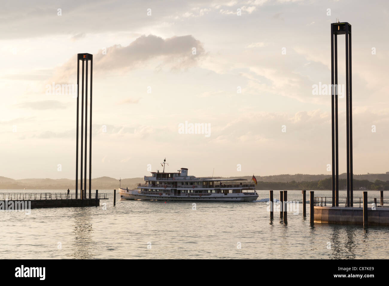 Harbor of Bregenz Stock Photo - Alamy