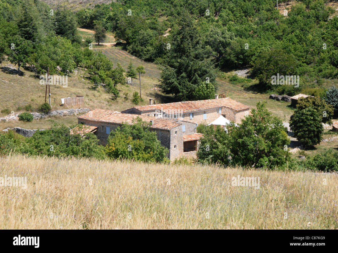 Farm in Provence region, France Stock Photo - Alamy