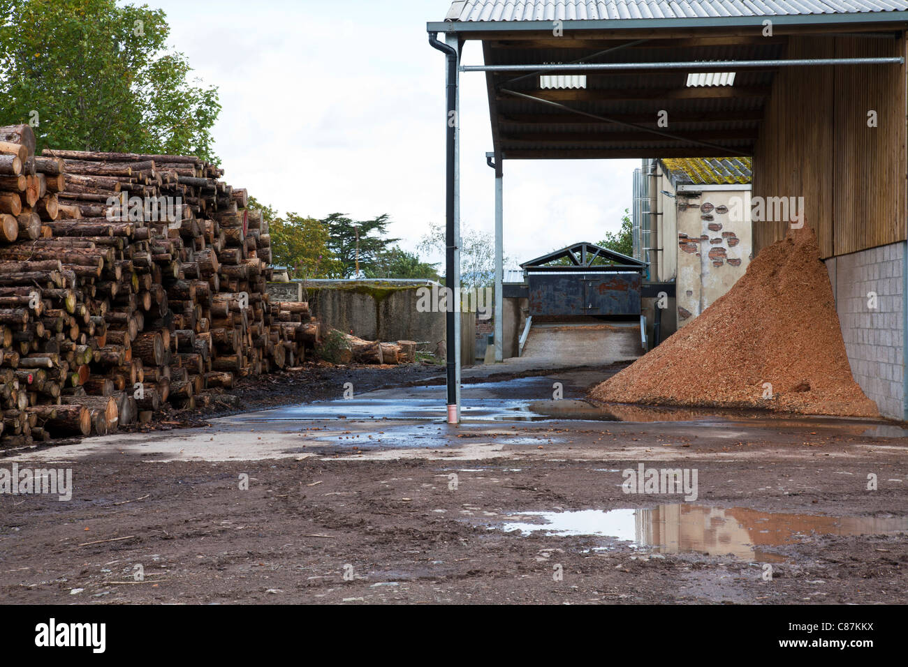 Logging mill hi-res stock photography and images - Alamy