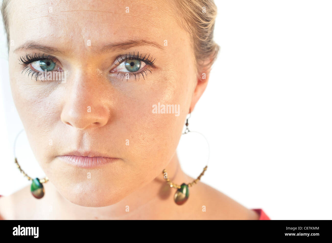 Pale face headshot hi-res stock photography and images - Alamy
