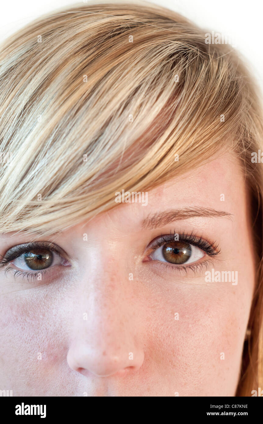Eyes of a girl Stock Photo - Alamy