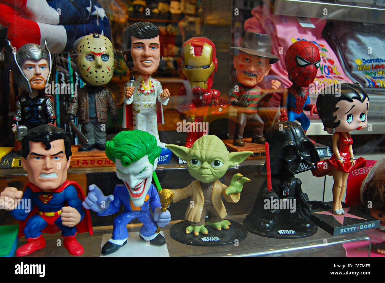 Bobbleheads, New York City Stock Photo - Alamy