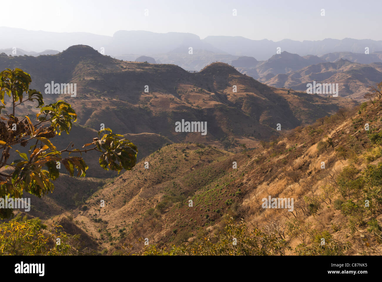 Elk200-2625 Ethiopia, landscape North of Gondar Stock Photo - Alamy