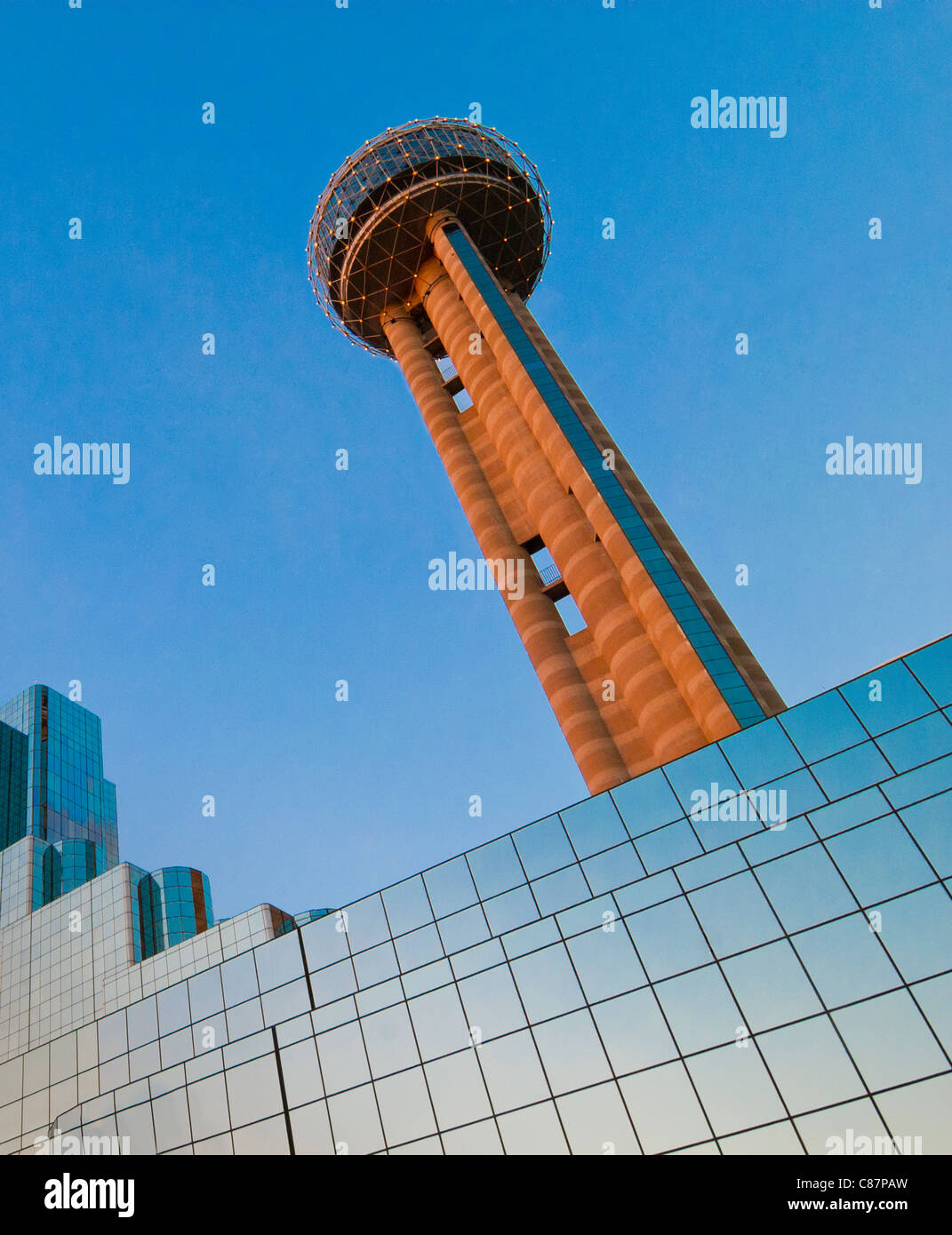 Reunion Tower, built 1978, a Dallas landmark, Dallas, Texas, USA Stock ...