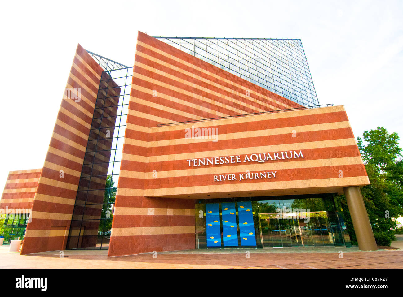 Tennessee Aquarium containing the world's largest freshwater aquarium ...