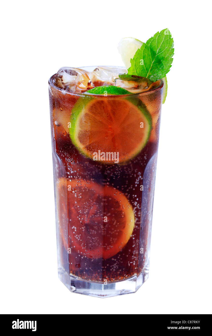 Tall glass of iced tea hi-res stock photography and images - Alamy
