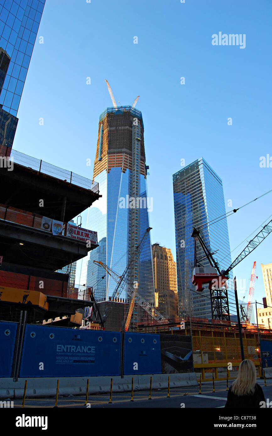 World trade center construction hi-res stock photography and images - Alamy