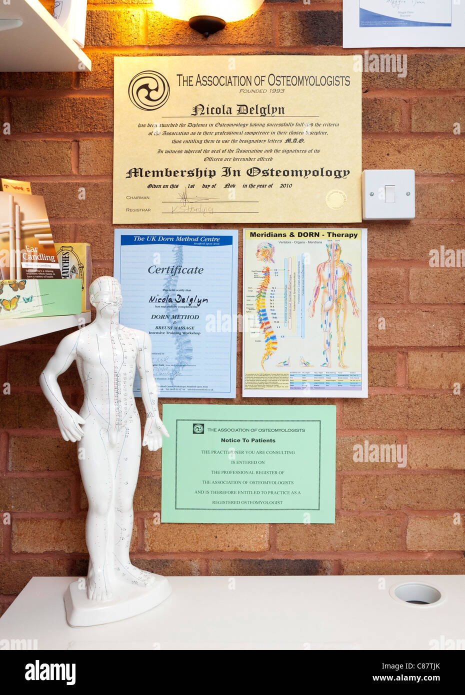 Certificates display hi-res stock photography and images - Alamy