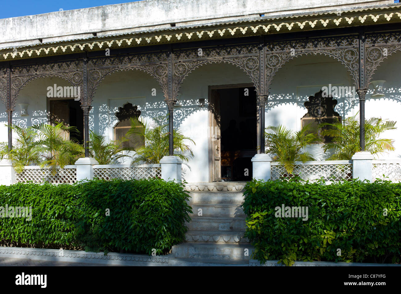 Facade at Rawla Narlai, 17th Century merchant's house now a luxury ...
