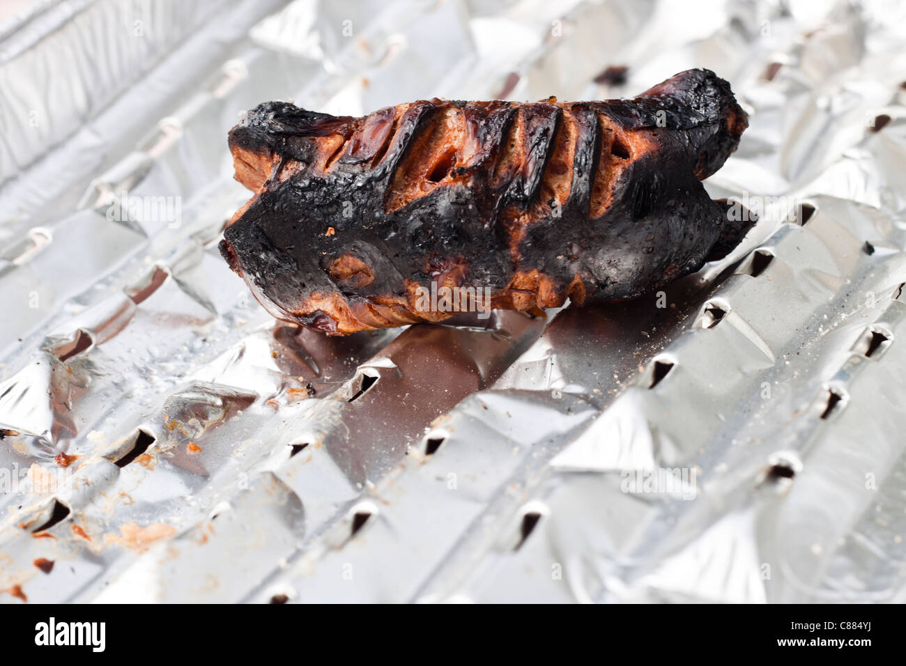 Burnt sausage hi-res stock photography and images - Alamy