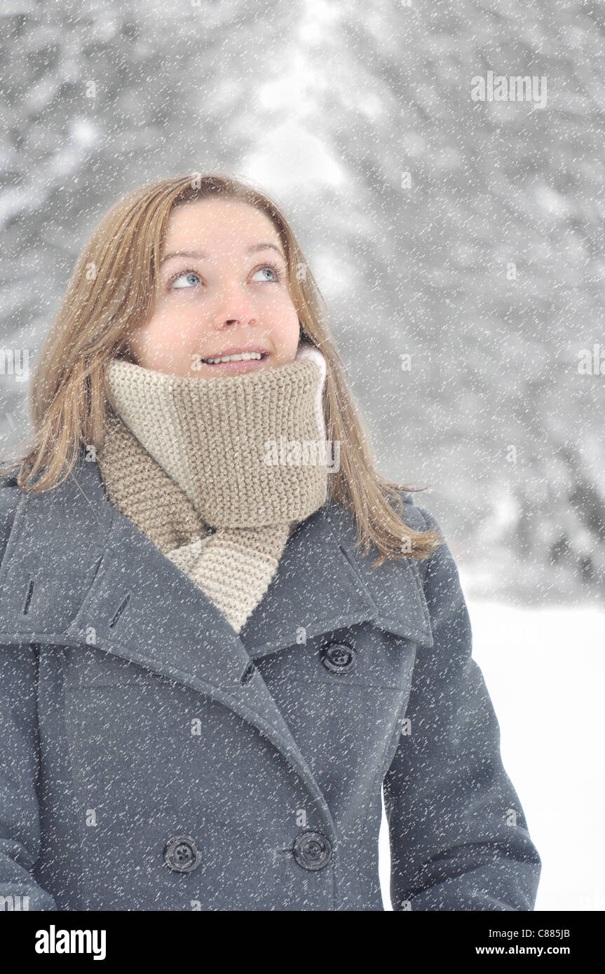 Woman skin winter hi-res stock photography and images - Alamy