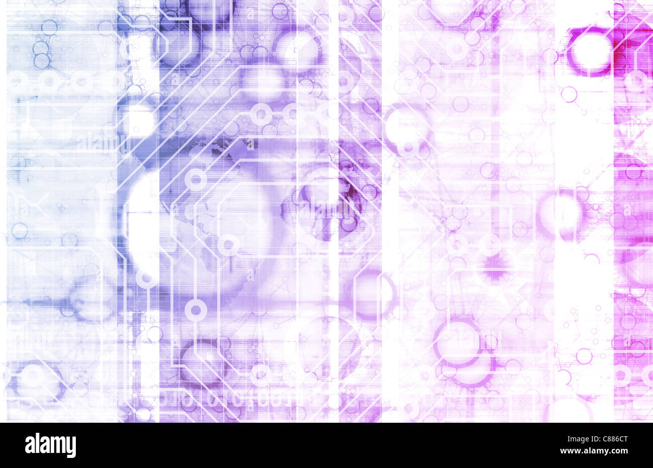 Science Technology Data as a Abstract Art Stock Photo - Alamy