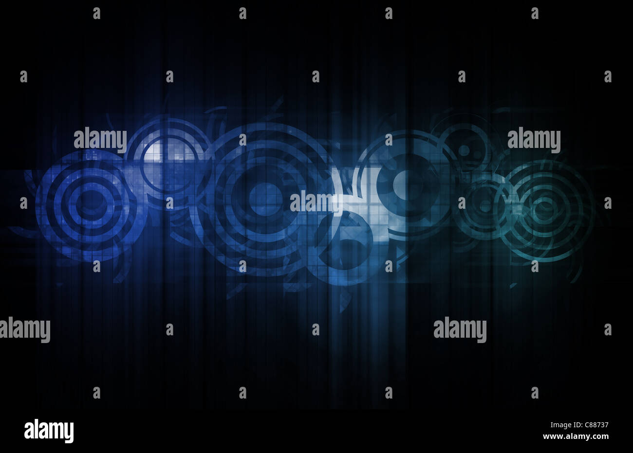 Science Technology Data as a Abstract Art Stock Photo - Alamy