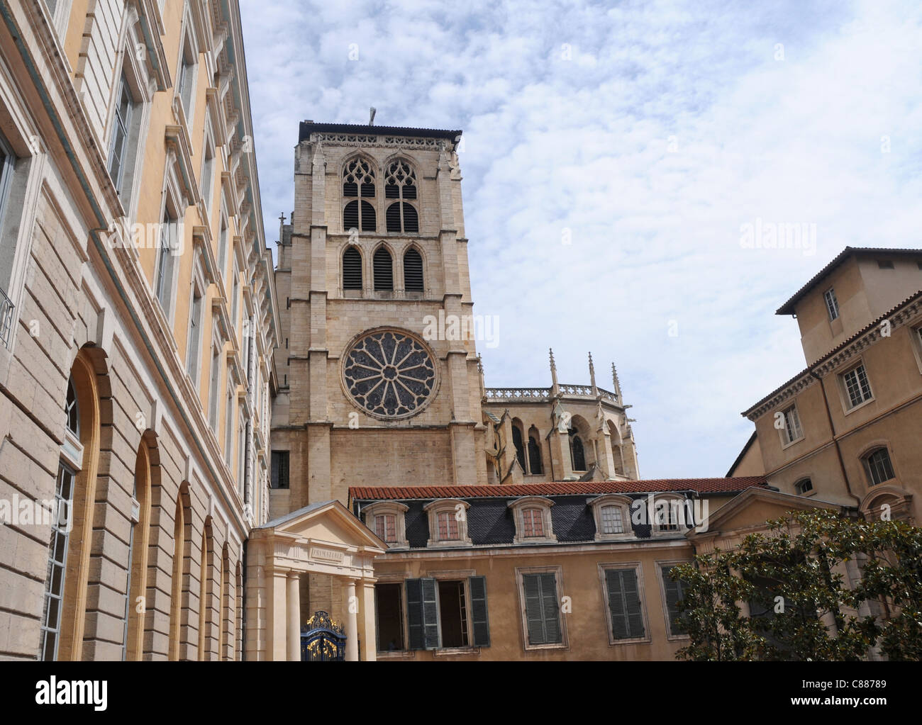 Cathedral of st jean baptiste lyon hi-res stock photography and images ...