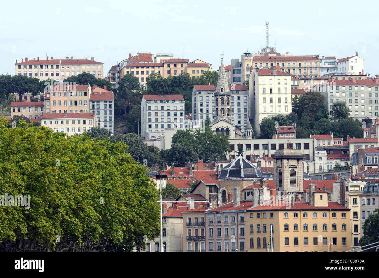 Lyon city, France Stock Photo - Alamy