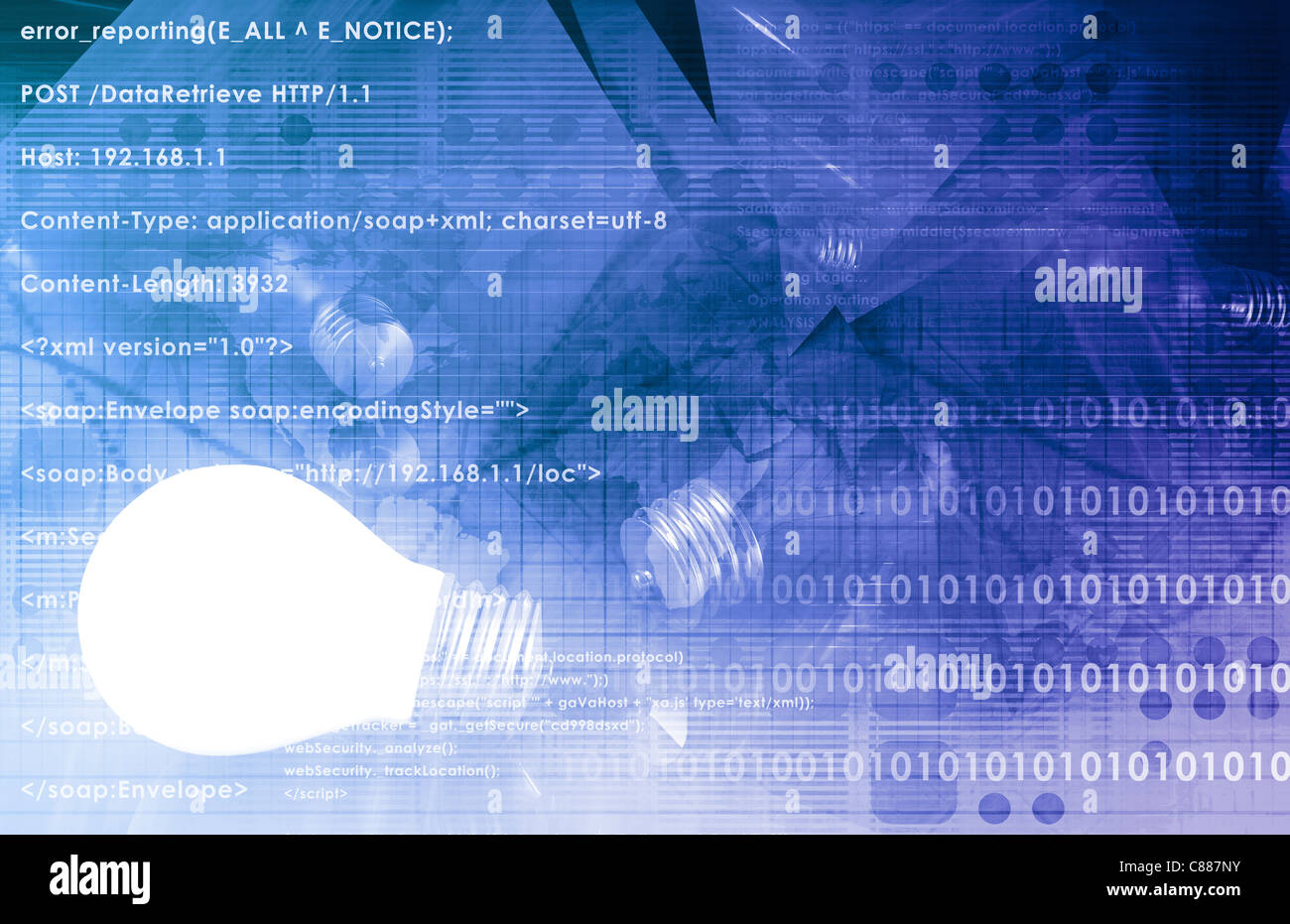 Technical Innovation and a Modern Thought Concept Stock Photo - Alamy