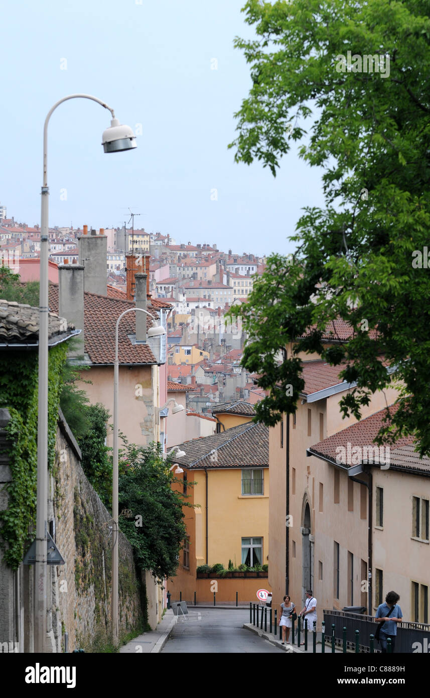 Lyon city, France Stock Photo - Alamy