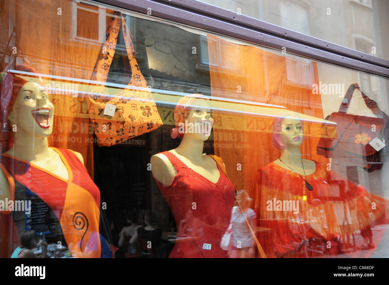 French clothes shop france hi-res stock photography and images - Alamy