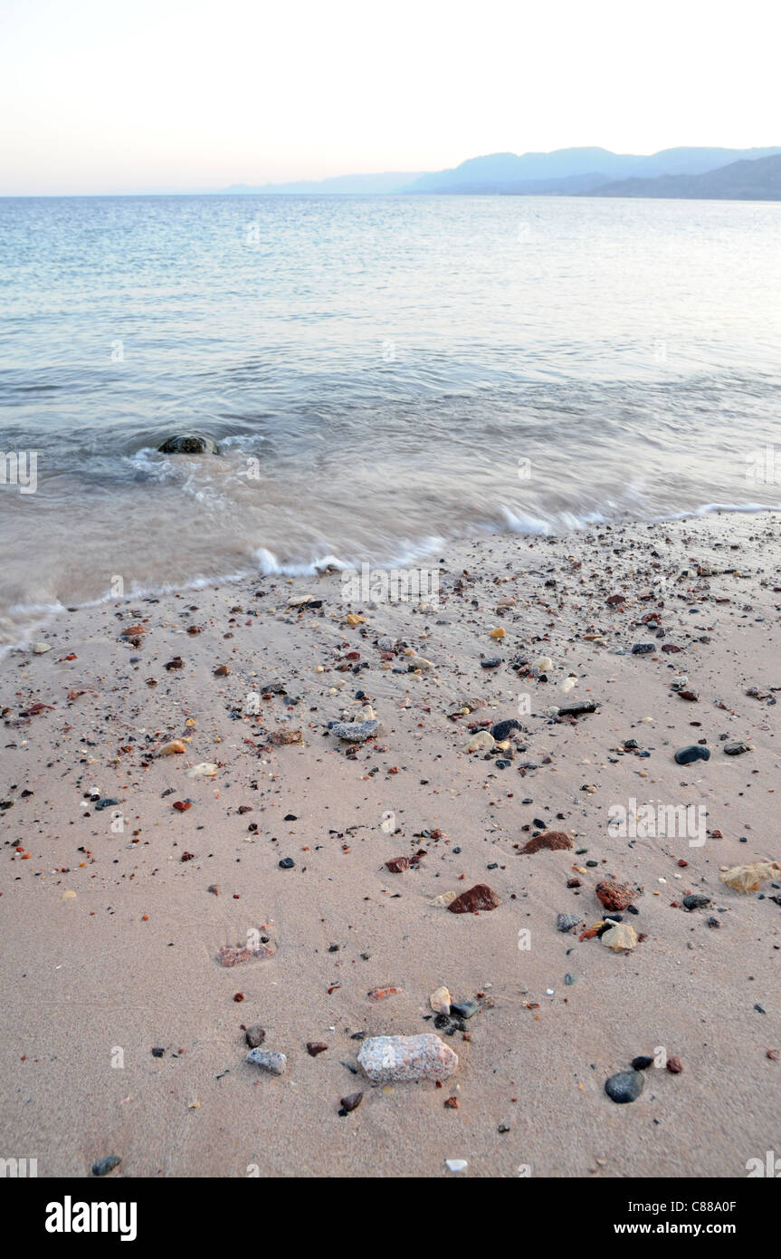 Red Sea beach, Taba, Egypt Stock Photo - Alamy