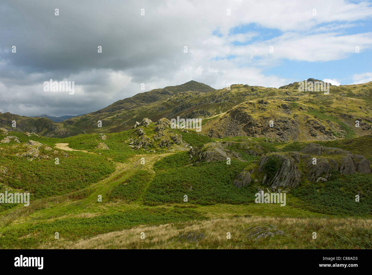 The Dunnerdale Fells, Duddon Valley, Lake District National Park ...