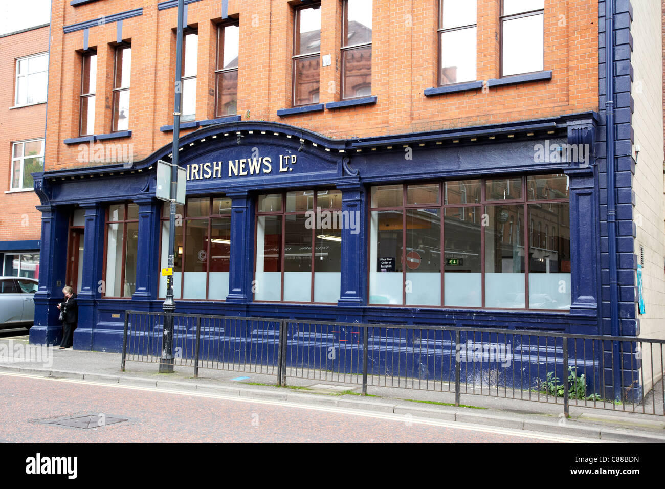 the irish news newspaper offices belfast city centre northern ireland ...
