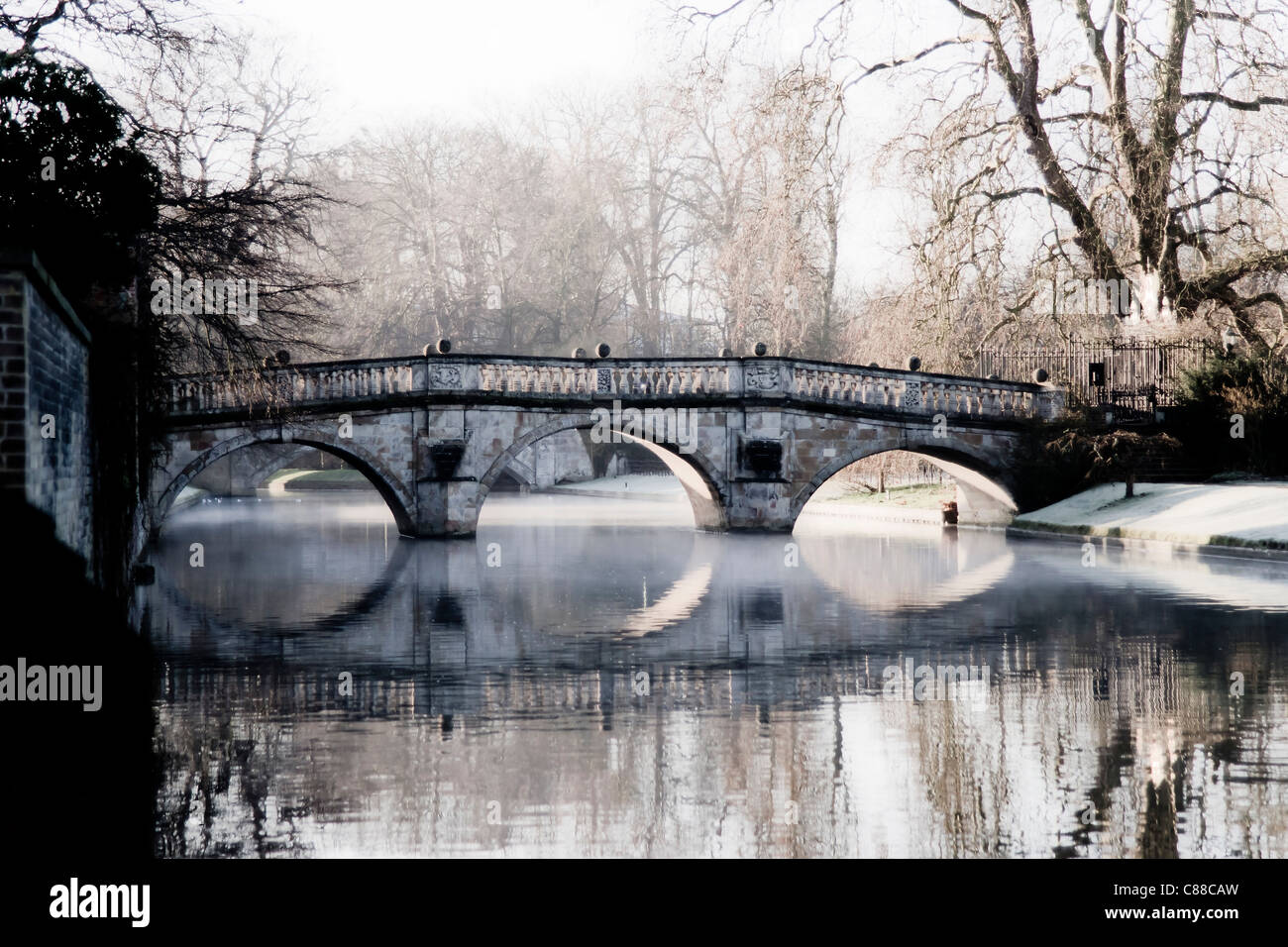 Clare College bridge, Cambridge Stock Photo - Alamy