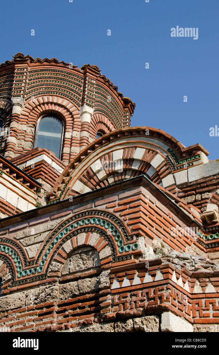 Byzantine brick detail hi-res stock photography and images - Alamy