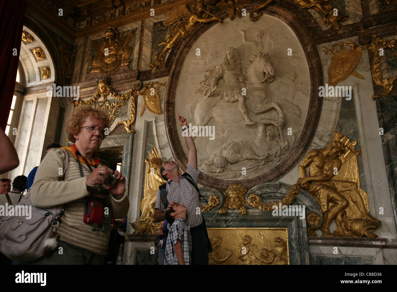 Louis xiv versailles relief hi-res stock photography and images - Alamy