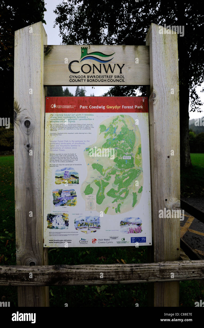 Park map sign hi-res stock photography and images - Alamy