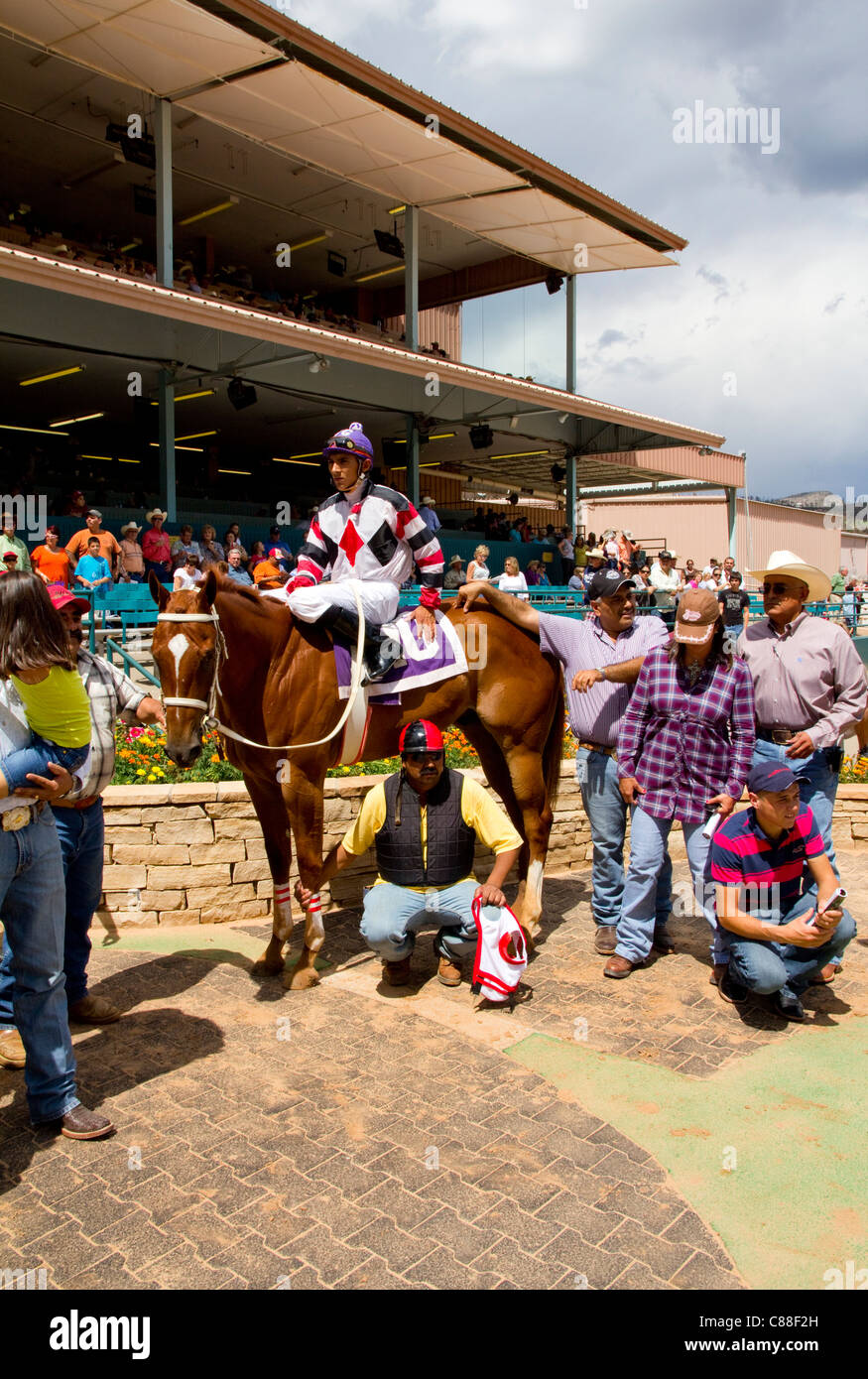 Ruidoso downs racetrack hi-res stock photography and images - Alamy