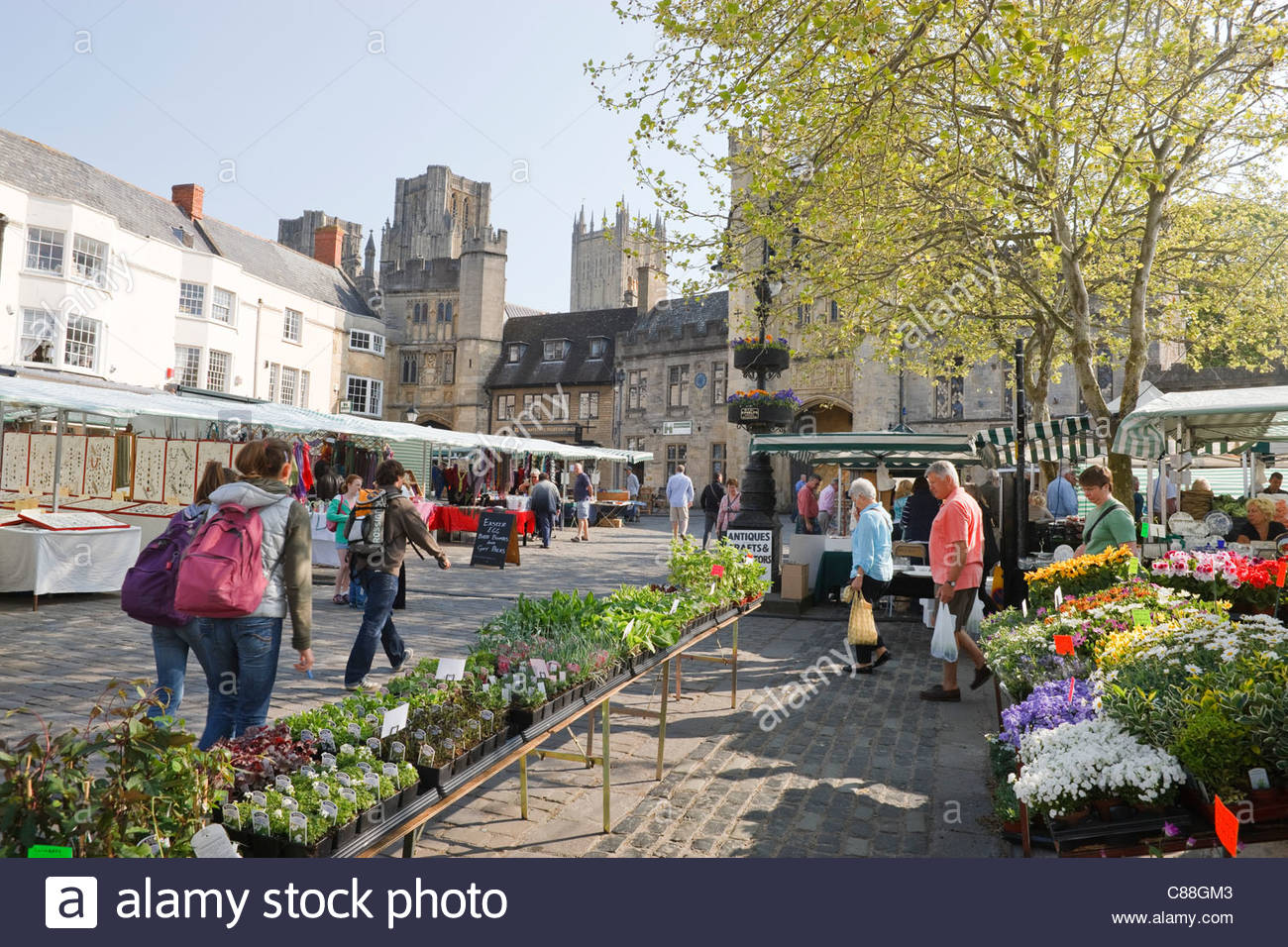 Wells Market Place High Resolution Stock Photography and Images - Alamy