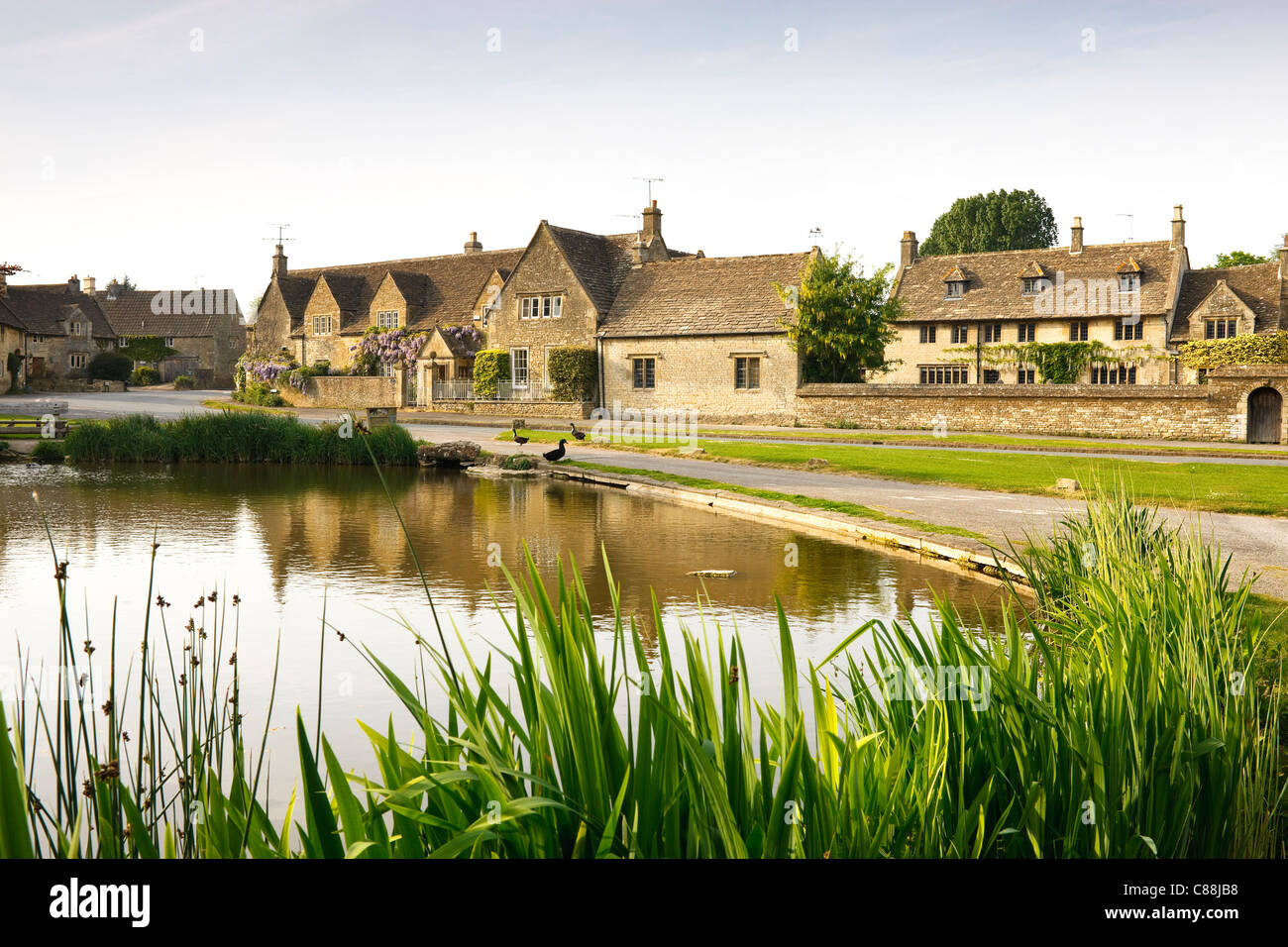 Biddestone Wiltshire England Stock Photo - Alamy