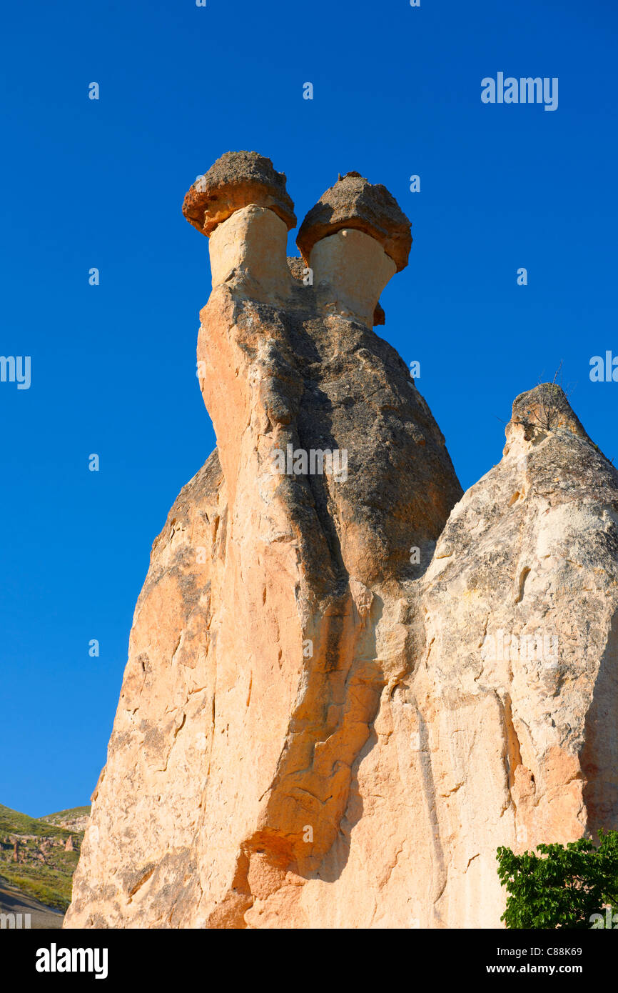 Fairy Chimneys near Zelve, Cappadocia Turkey Stock Photo - Alamy