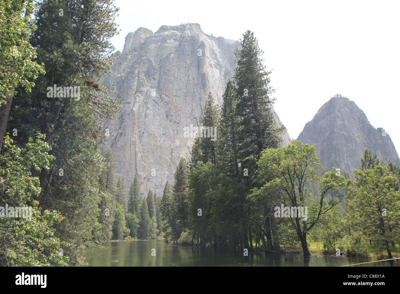 Merced River, Yosemite Valley, California, USA Stock Photo - Alamy