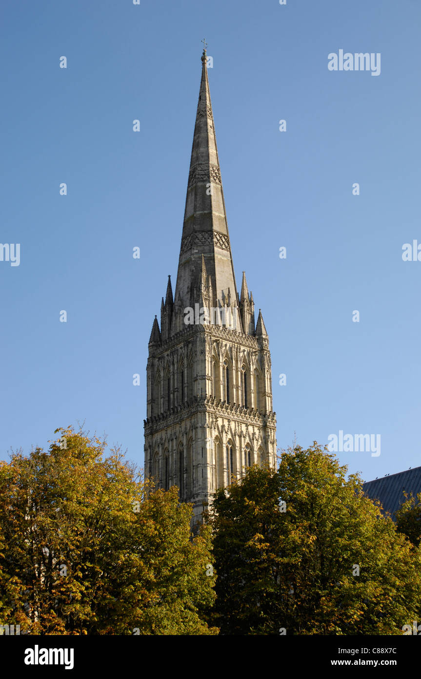 Salisbury cathedral clock hi-res stock photography and images - Alamy