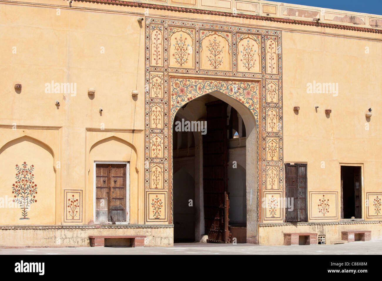 Pol amber fort jaipur rajasthan hi-res stock photography and images - Alamy
