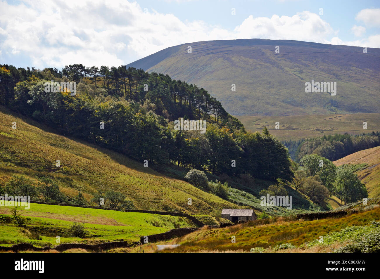 Trough Barn, Trough of Bowland, Forest of Bowland, Lancashire, England ...