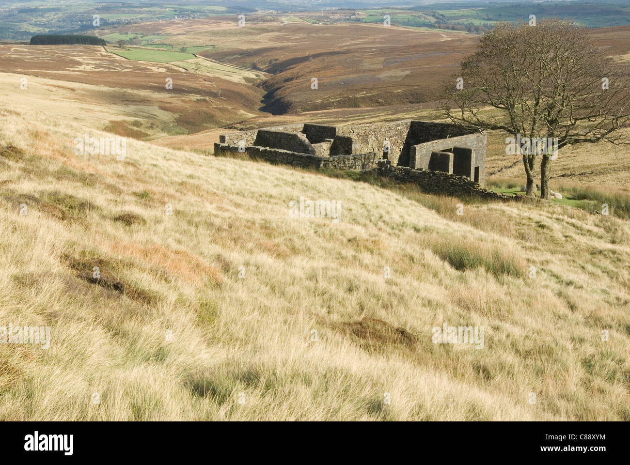 Haworth view autumn hi-res stock photography and images - Alamy