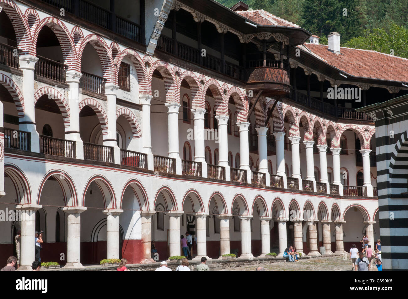 Bulgaria Rila Monastery orthodox religious monument Stock Photo - Alamy
