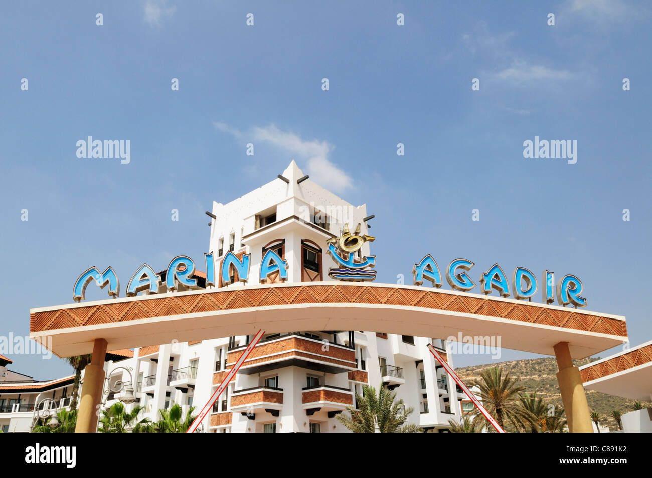 Marina Agadir Development, Agadir, Morocco Stock Photo - Alamy