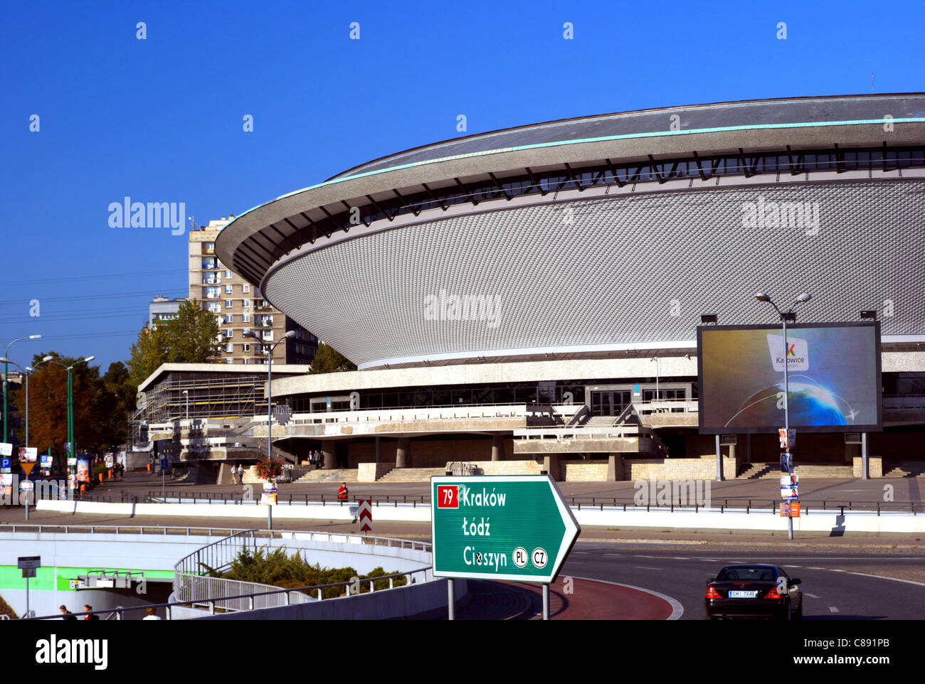 The spodek arena hi-res stock photography and images - Alamy