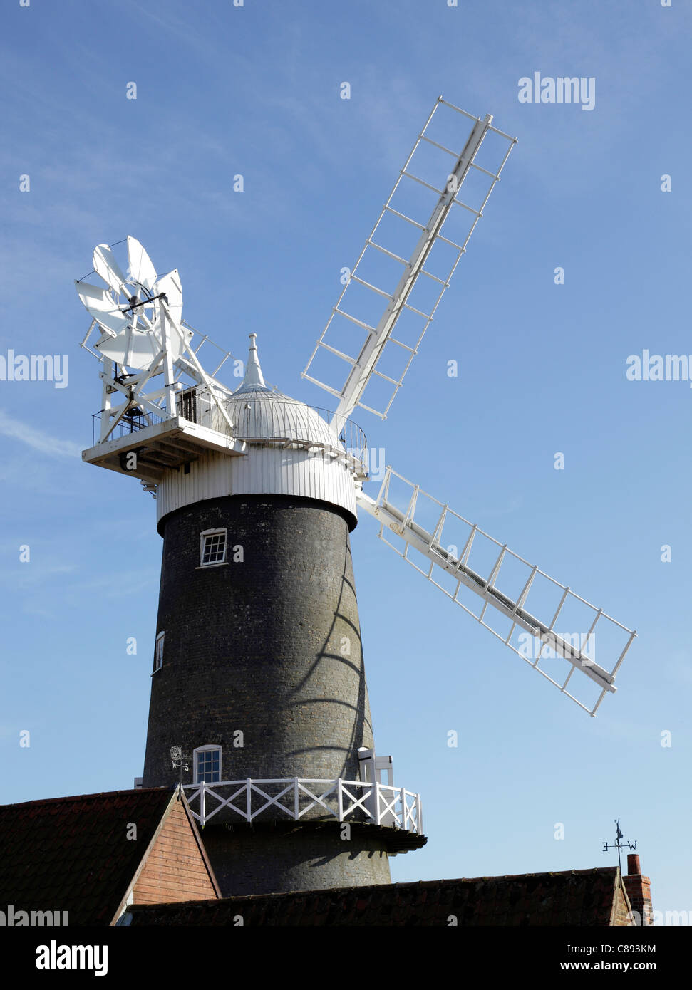 GREAT BIRCHAM WINDMILL. NORFOLK. ENGLAND. UK Stock Photo - Alamy