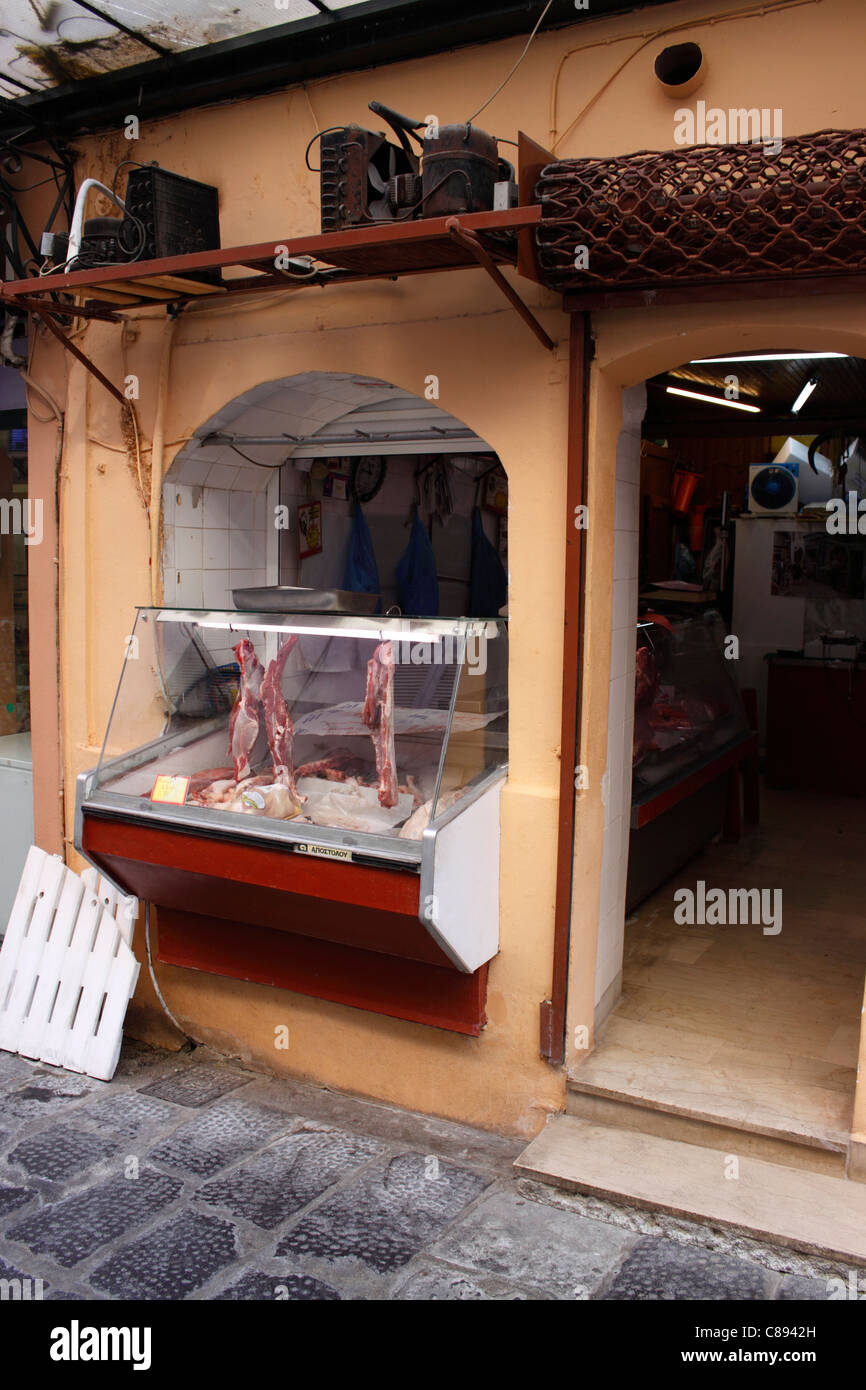 Old town butcher hi-res stock photography and images - Alamy