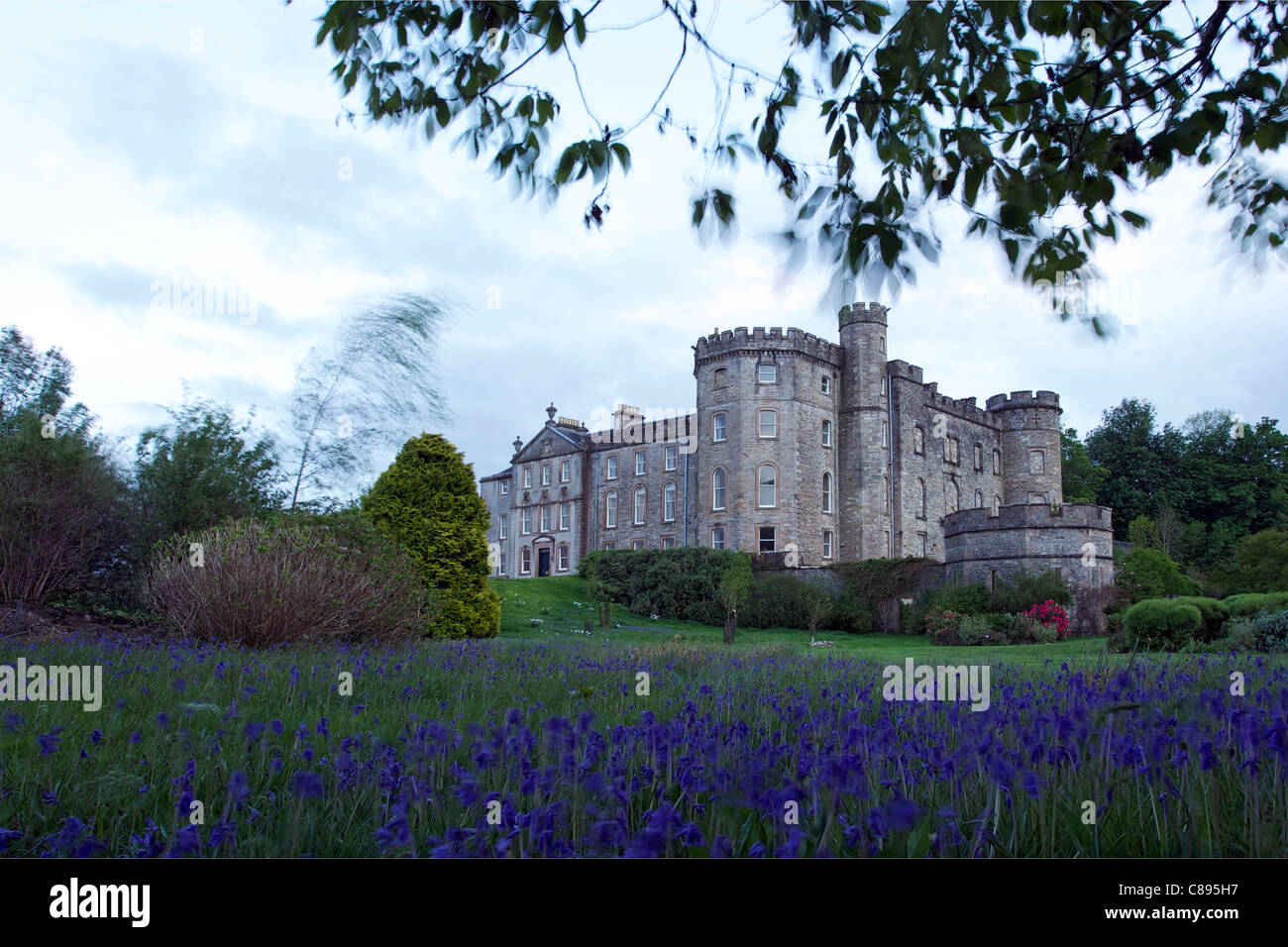 Lochnell Castle in Argyll, Scotland Stock Photo - Alamy