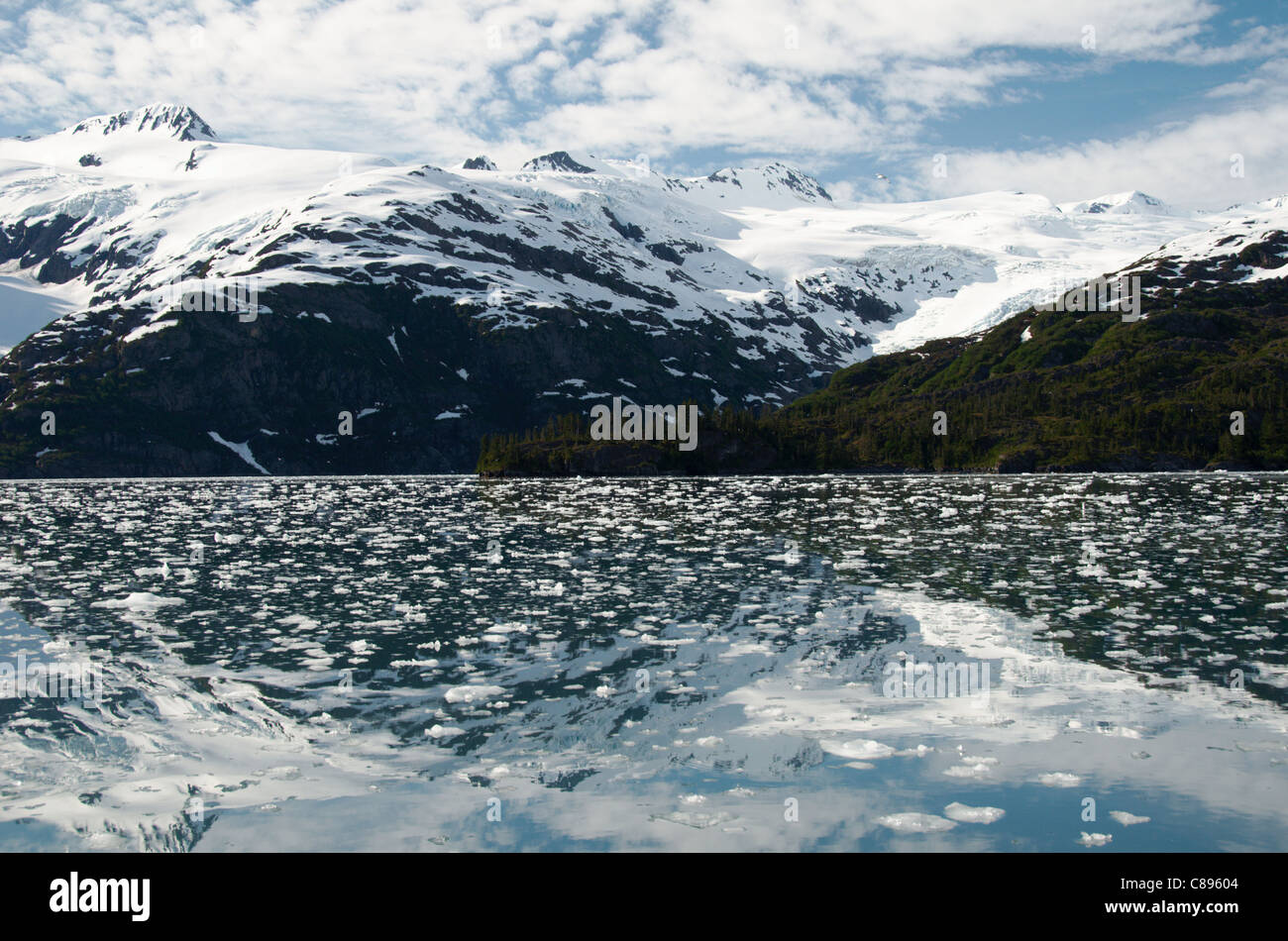 Floating pieces of ice Stock Photo - Alamy