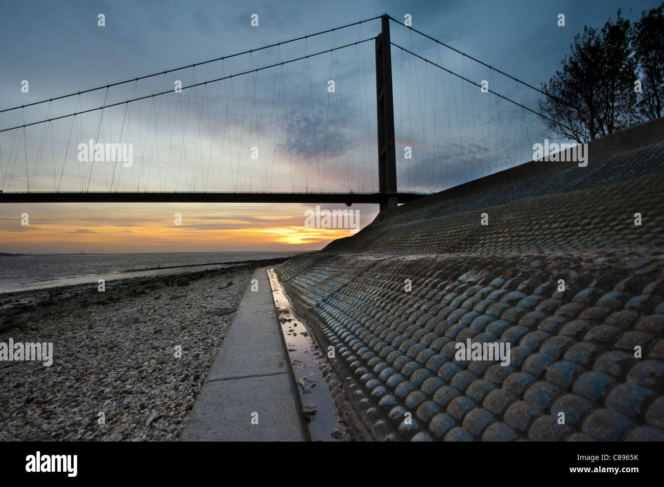 The Humber Bridge Stock Photo - Alamy