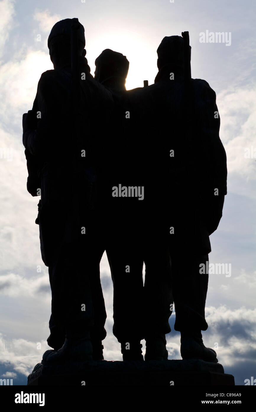 Commando monument spean bridge hi-res stock photography and images - Alamy